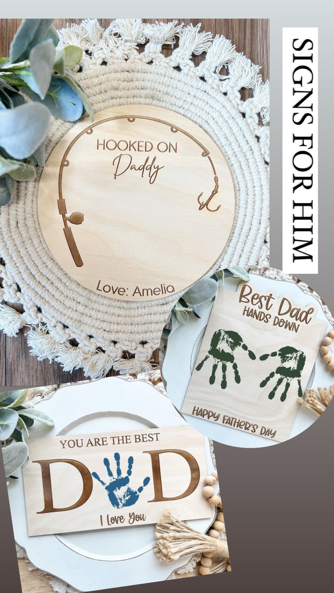 HANDPRINT CUSTOM SIGNS FOR HIM – SOUTHERNSASSAR