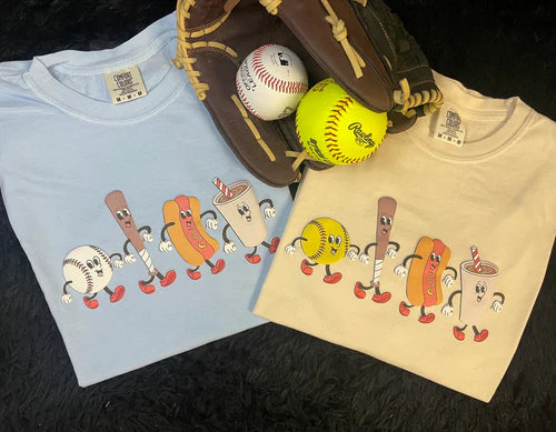 SOFTBALL/BASEBALL PUFF PEOPLE TEE – SOUTHERNSASSAR